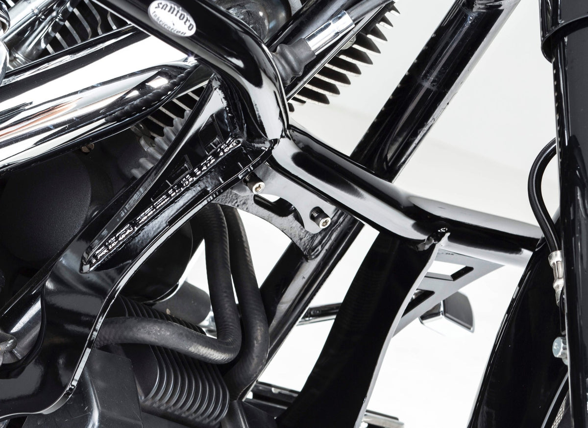 Performance Bagger Crash Bar by Santoro Fabworx Harley Crash Bar – Vindikta